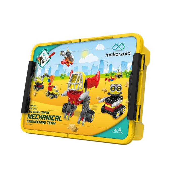 Mechanical Construction Set Big Building Blocks