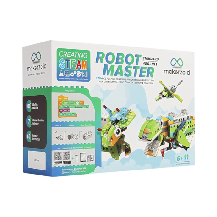 Programmable Construction Set Robot Master Standard