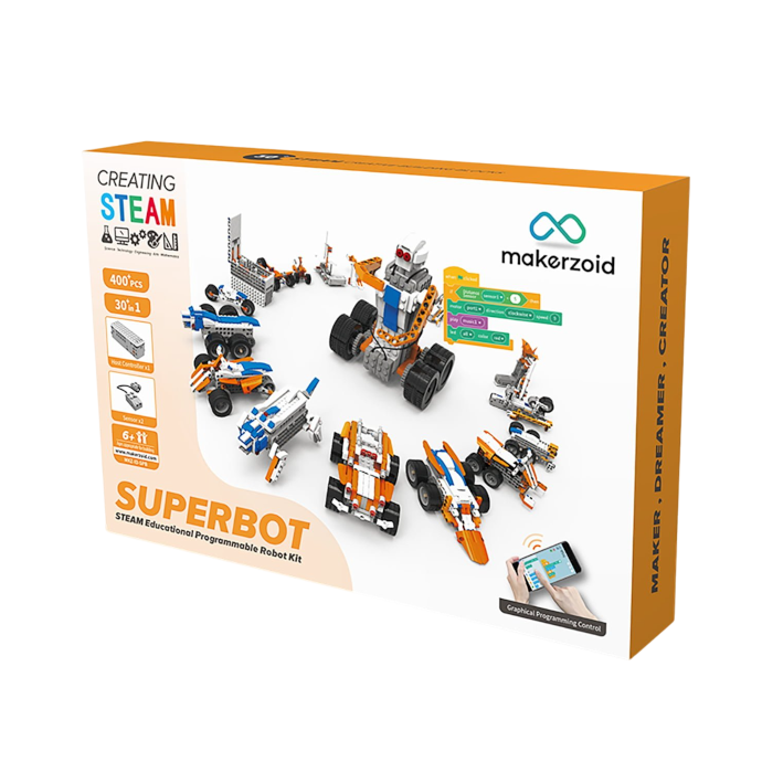 Programmable Construction Set Superbot Educational Building