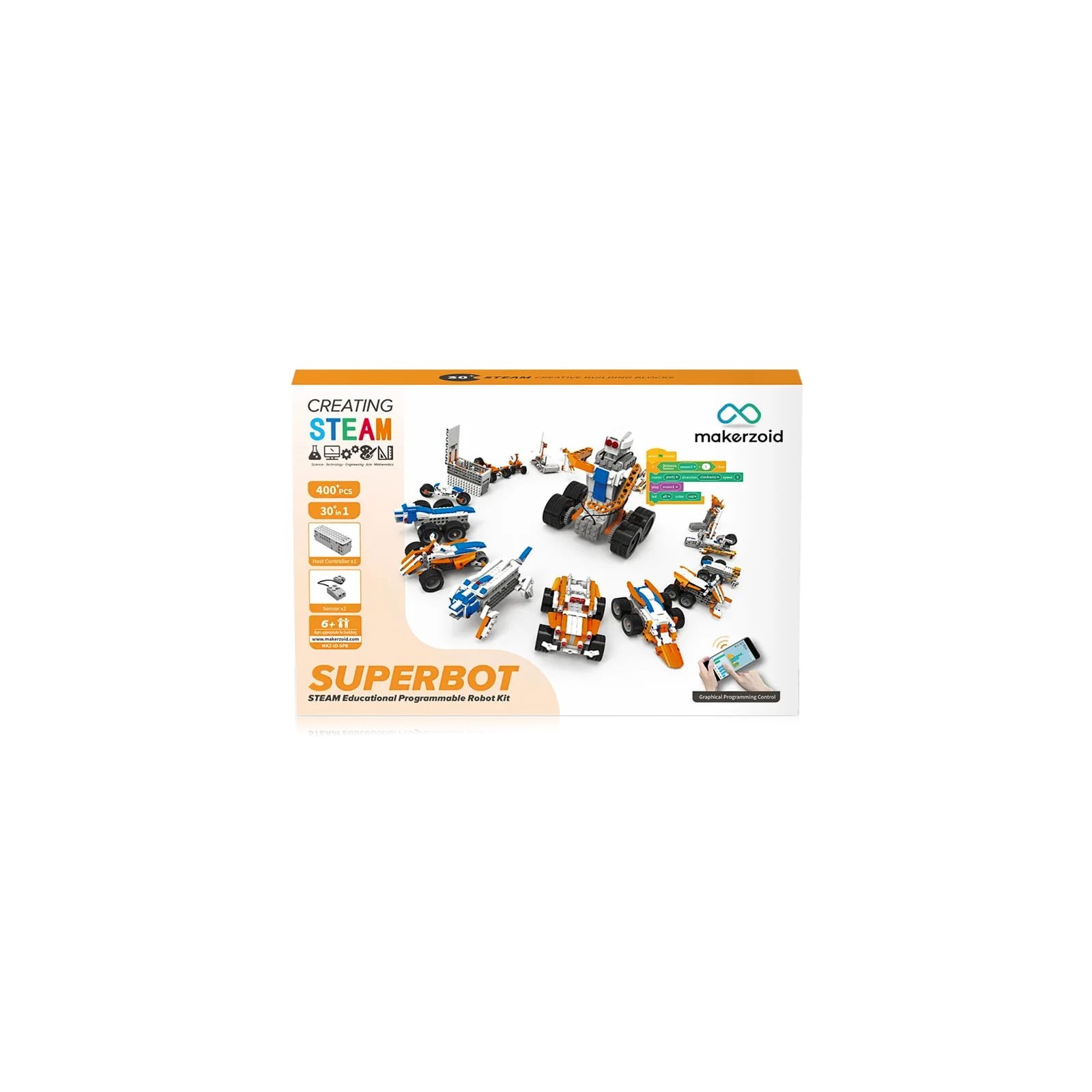 Програмований конструктор Superbot Educational Building » Makerzoid - STEM конструктор з ...