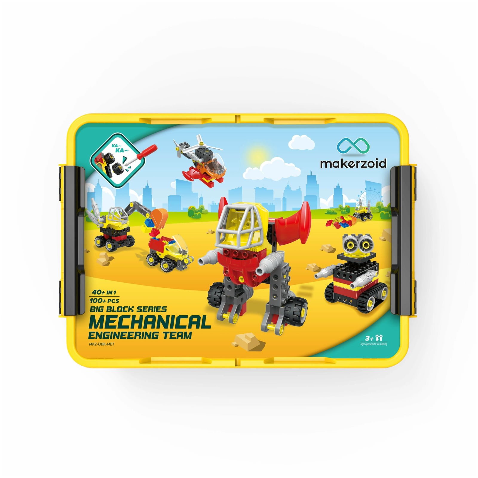 Mechanical Big Building Blocks Kit